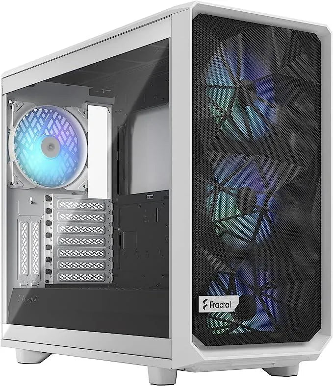Fractal Design Meshify 2 RGB Mid Tower Gaming Case White – Anigma