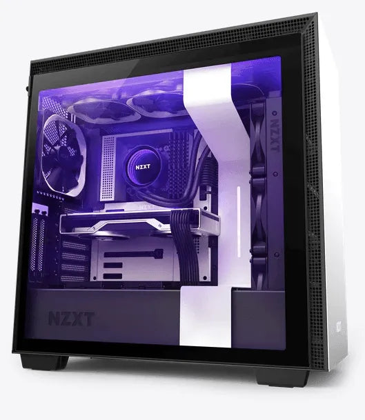 NZXT H710I MATTE Black-White – Anigma