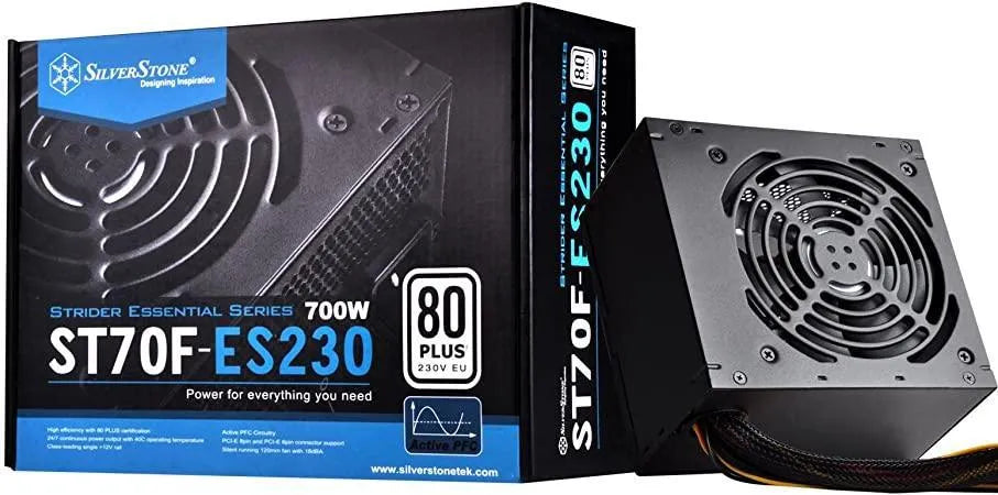 Silverstone SST-ST70F-ES230 700Watts 80 Plus Silent ATX Power Supply ...