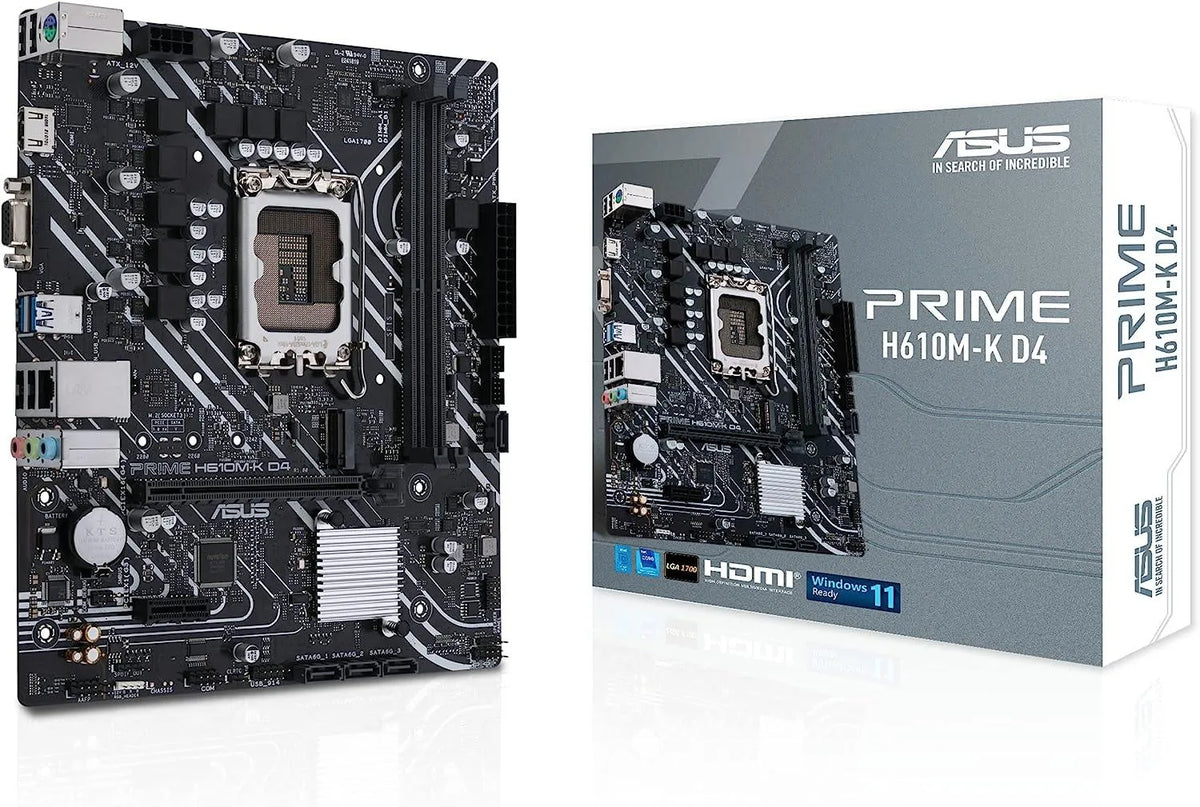 ASUS PRIME H610M K D4 WIFI (Intel Motherboard) – Anigma