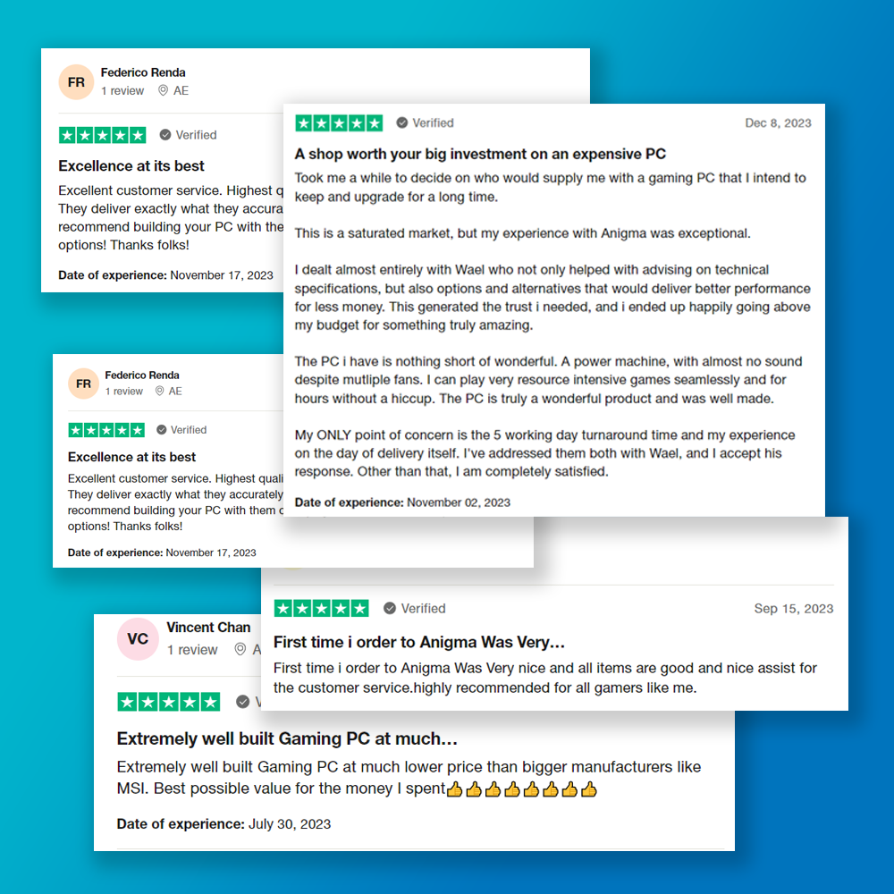 Custom Gaming PCs UAE by Anigma Computers