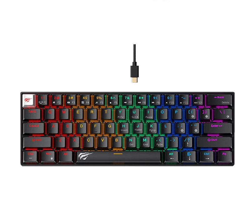 HAVIT KB903L RGB Backlit Mechanical Keyboard – Anigma