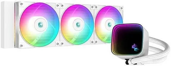 DEEPCOOL LS720 SE 360MM ARGB AIO CPU Liquid Cooler White – Anigma