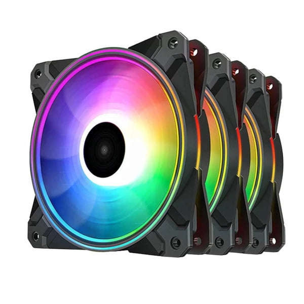 Deepcool CF120 Plus 120mm RGB Black (1 Pack) (3 Fans In Total) – Anigma