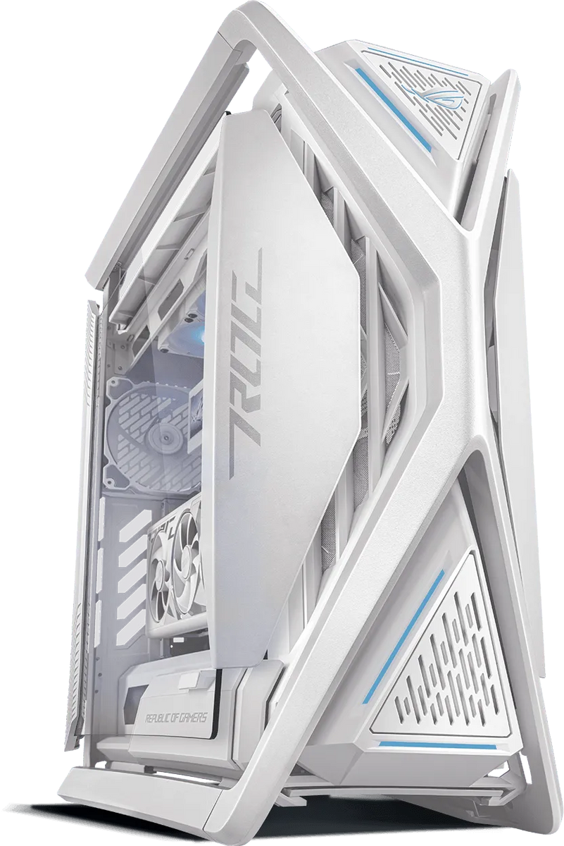 ASUS ROG Hyperion GR701 EATX Full-Tower Computer case White (4x 140mm ...
