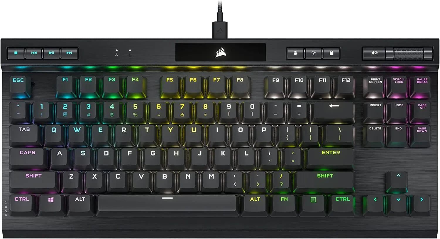 Corsair K70 RGB TKL Tenkeyless Optical-Mechanical Gaming Keyboard – Anigma
